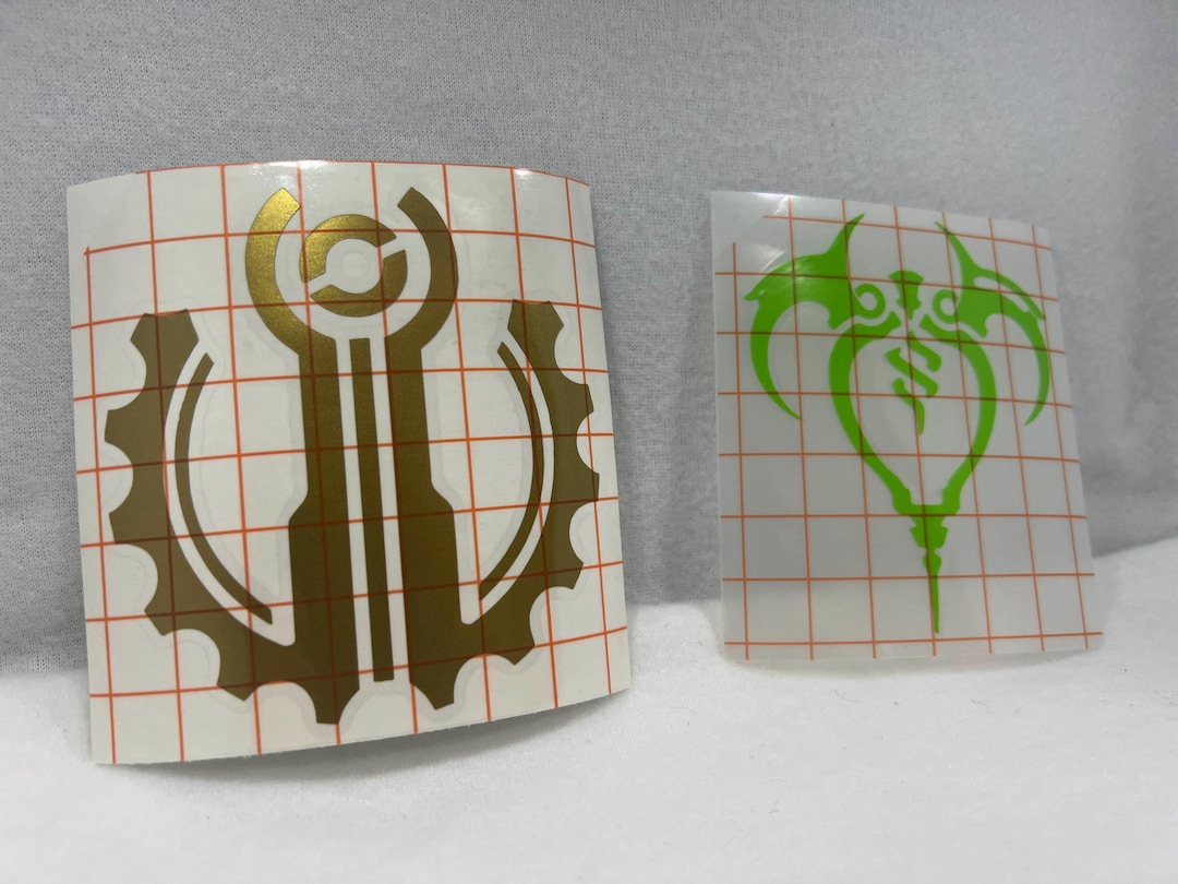 Arcane Zaun Piltover Kiramman Crest Symbol Vinyl Decal Sticker Logo - Etsy