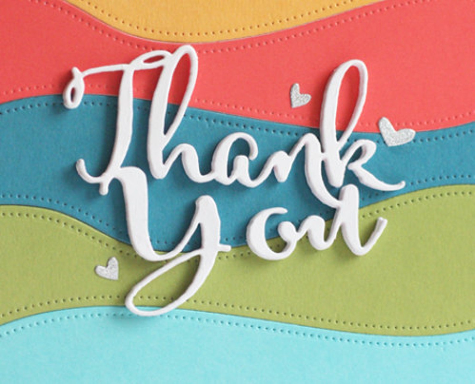 Thank You Cut Out. 1 Pack of 10pcs. Perfect for Your Tags, Bookmark ...
