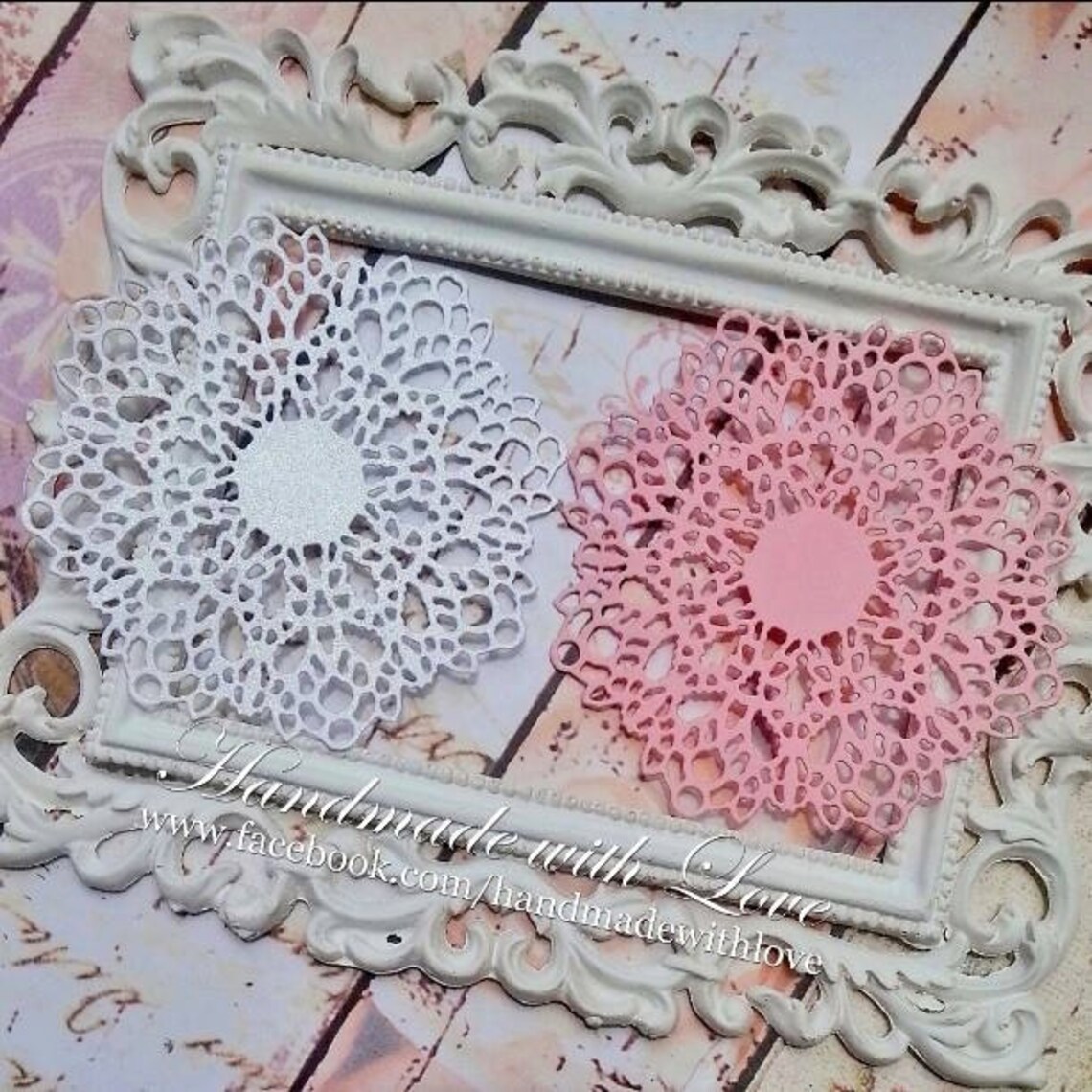 Lace Doily, 1 Pack of 10pcs. Perfect for Your Card Making, Scrapbooking ...
