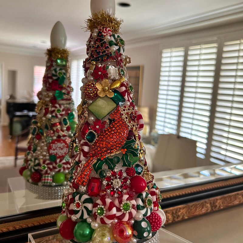 Jeweled Christmas Tree - Etsy