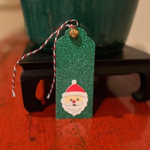 Cutest Christmas Tags With Snowmen, Santa and Reindeer. Long Rectangles ...
