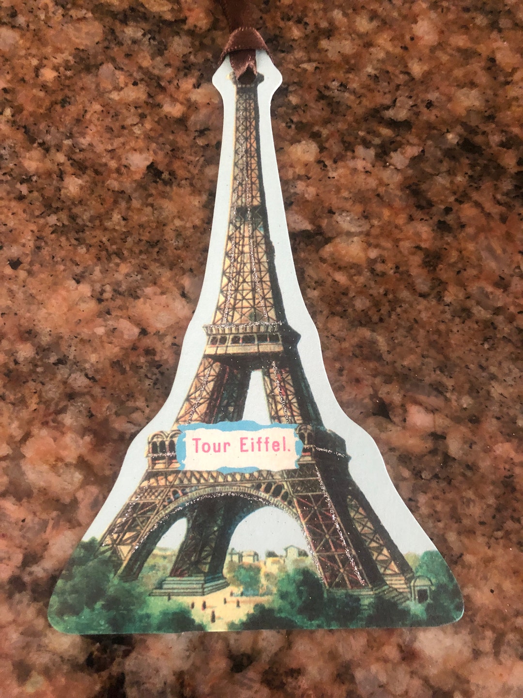 Rare Eiffel Tower Gift Tags Tall and Majestic Card Stock Cutouts, With ...