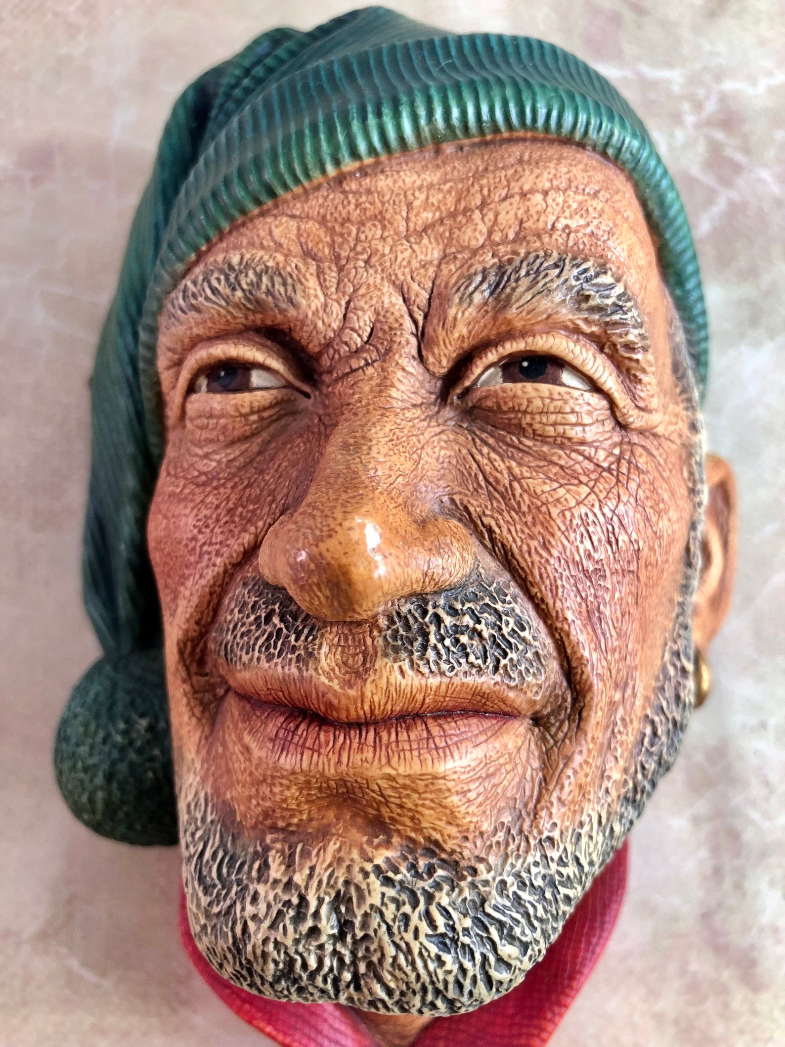 Bossons Chalk Head Figurine The Corsican | Etsy