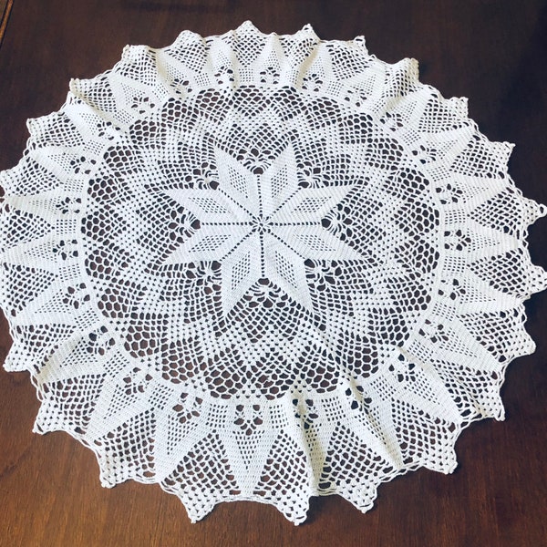 Crochet Table Center - Etsy