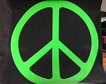 Lighted peace sign | Etsy