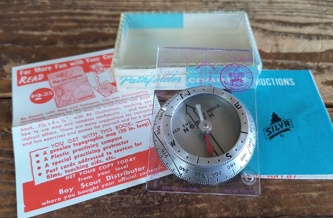 Pathfinder Boy Scouts Compass - Etsy