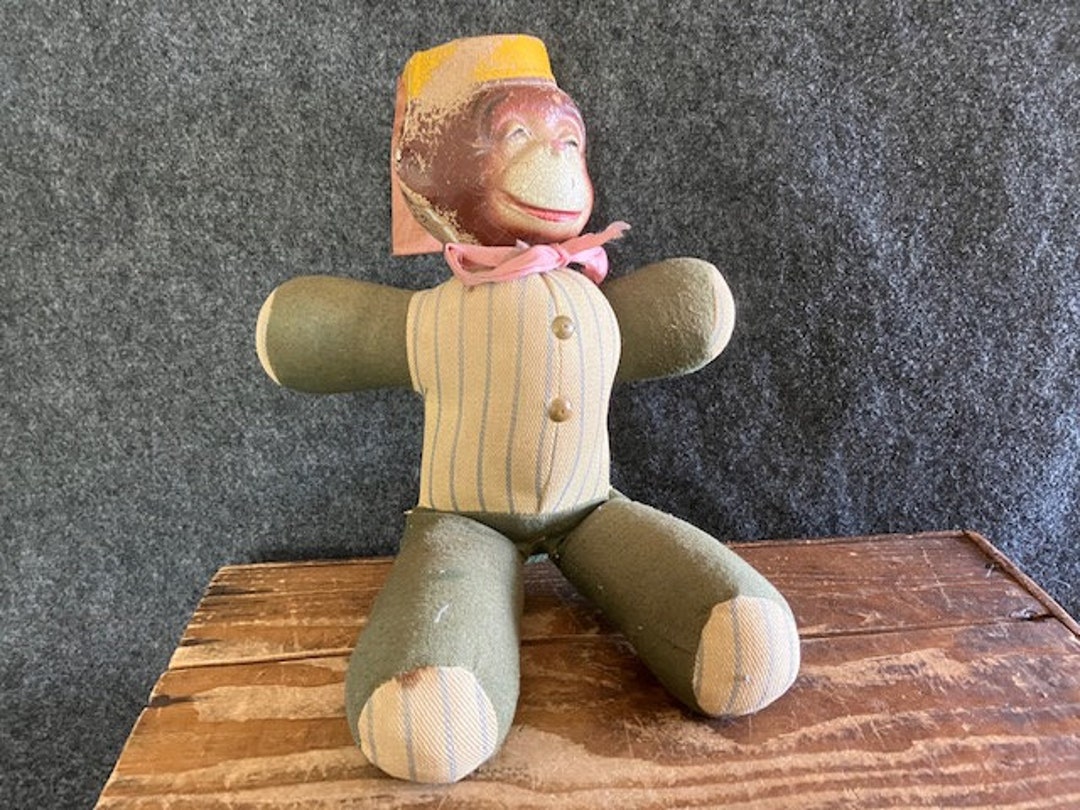 Monko, the Bellhop Monkey - Etsy