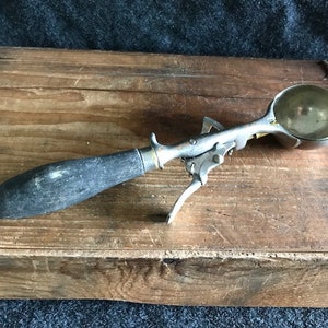 Antique Clipper Ice Cream Scoop F.S. Co. of Troy, New York. - Etsy