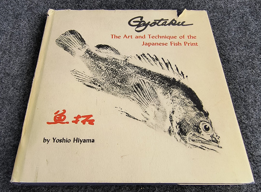 The Art and Technique of Japanese Fish Print Book - Etsy