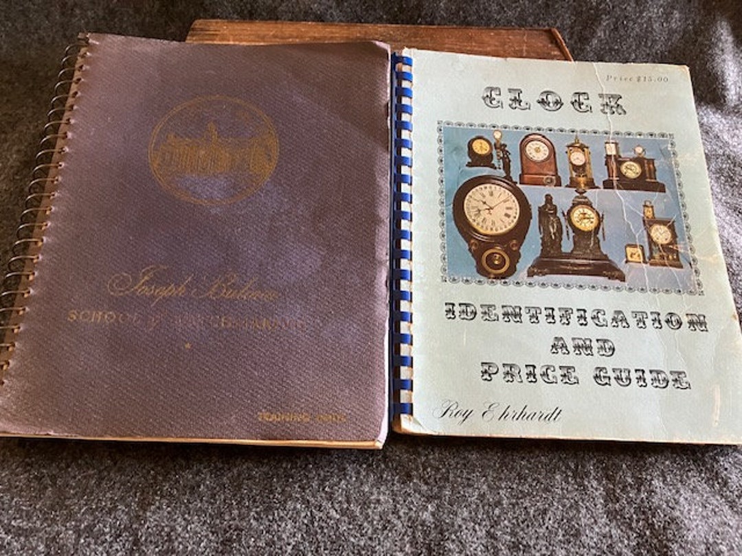 RARE Clock and Watchmaker Books - Etsy