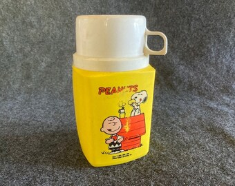 Snoopy Thermos - Etsy