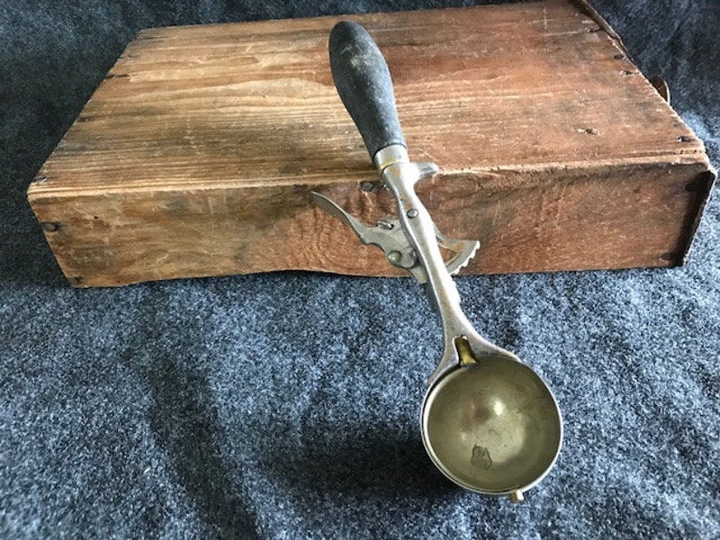 Antique Clipper Ice Cream Scoop F.S. Co. of Troy New York. - Etsy