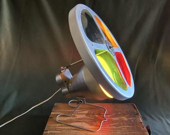 Vintage Penetray Motorized 9" Color Wheel Made in Usa/vintage Christmas ...