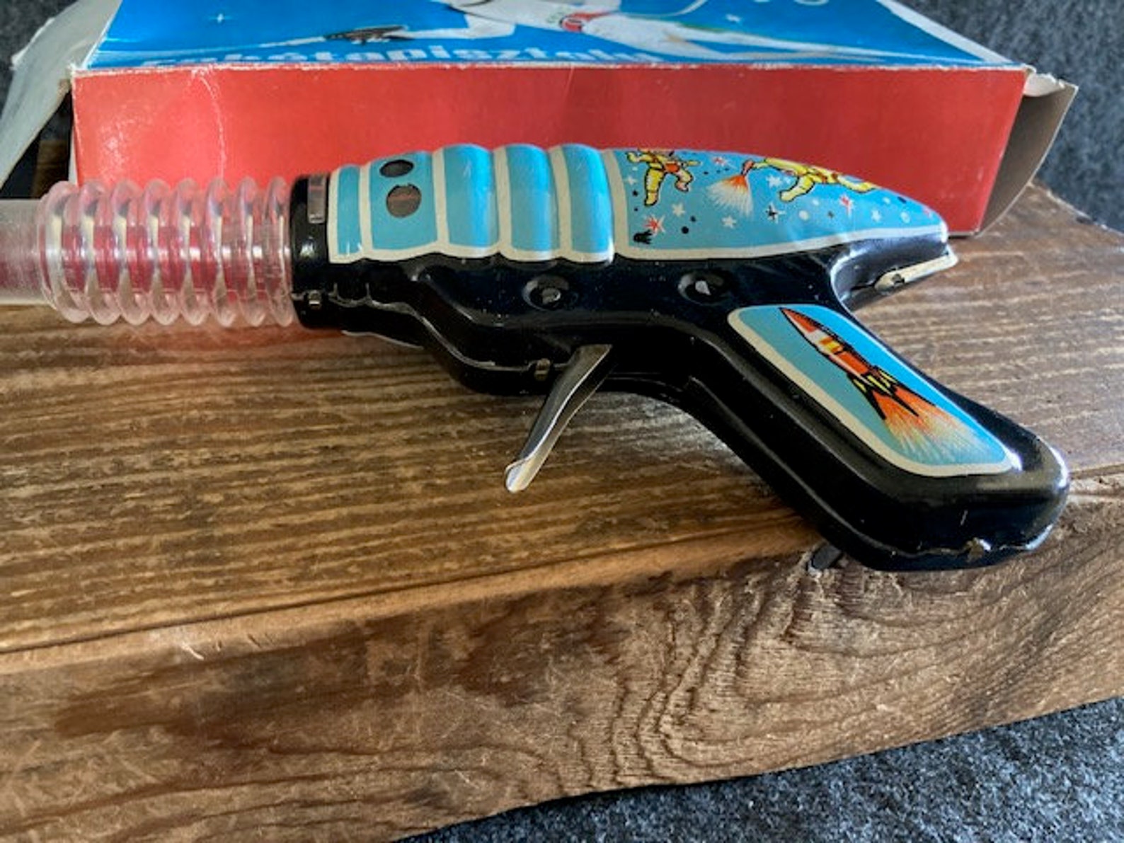 RARE 1960s Lemez Toy Ray Gun in Box - Etsy