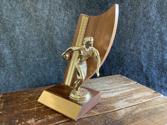 Collectibles Stunning 1961 bowling trophy Memorabilia Trophies & Awards ...