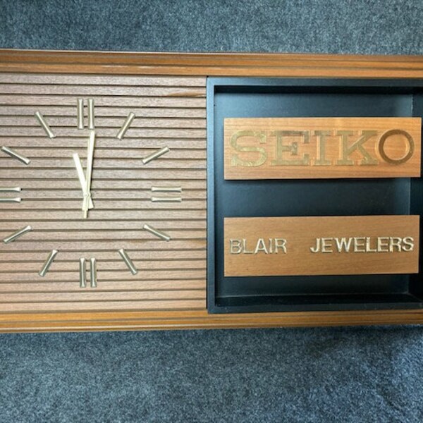 Advertising Clock - Etsy