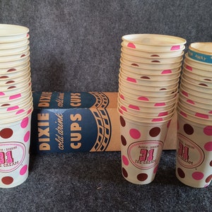 WHOA Original Baskin-robbins Dixie Cups - Etsy