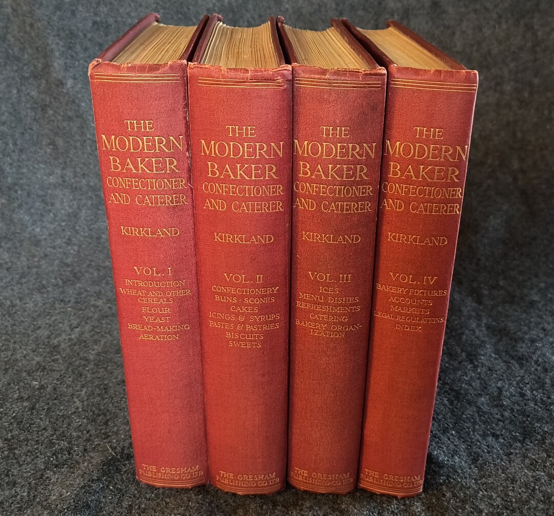 The Modern Baker Four Volume Book Set - Etsy