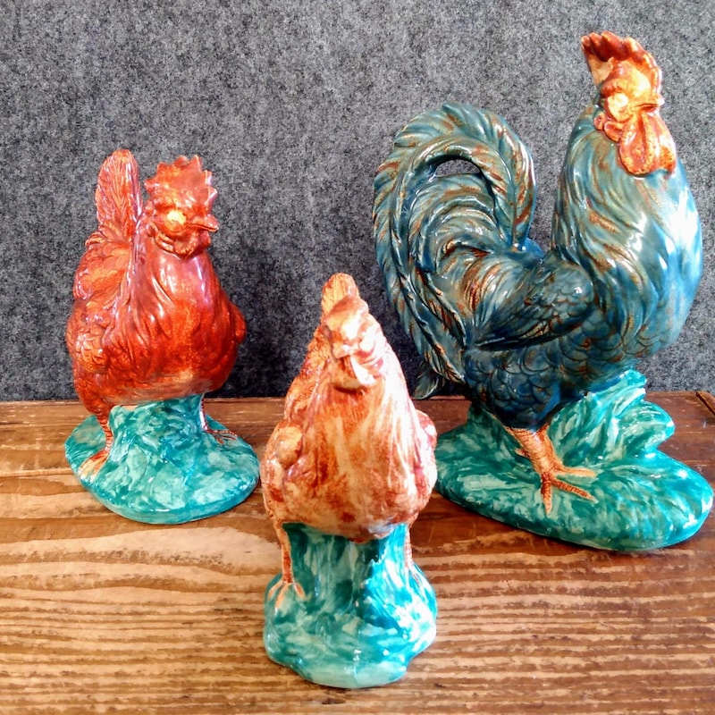 Ceramic Chickens - Etsy