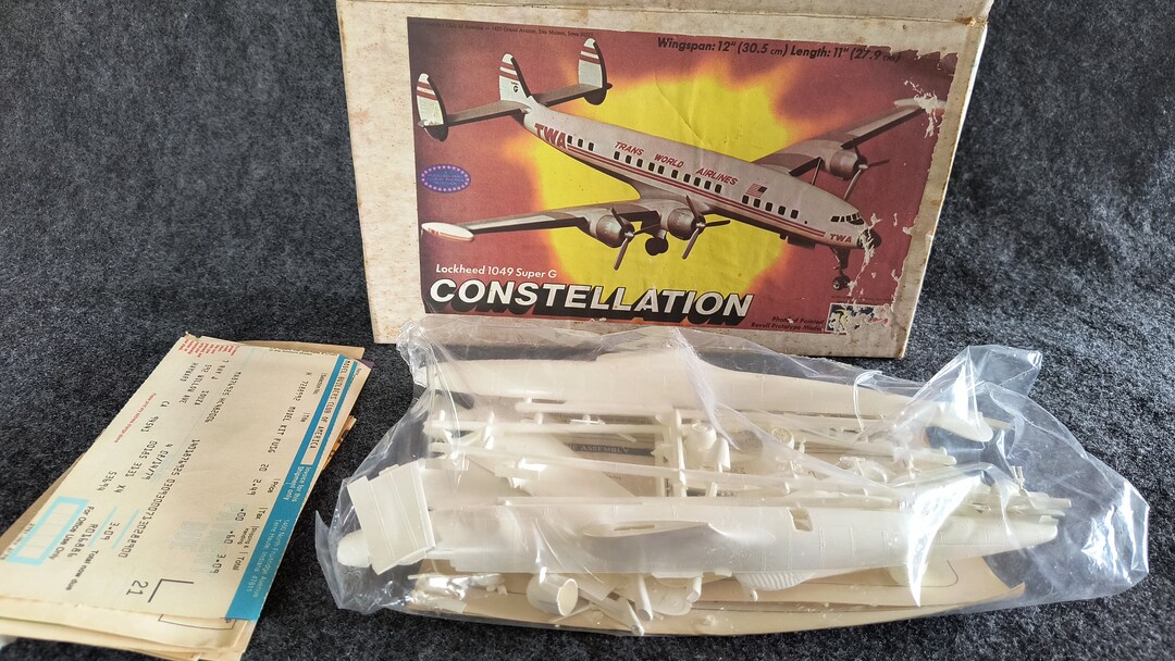 Lockheed Constellation Airplane Model Kit - Etsy