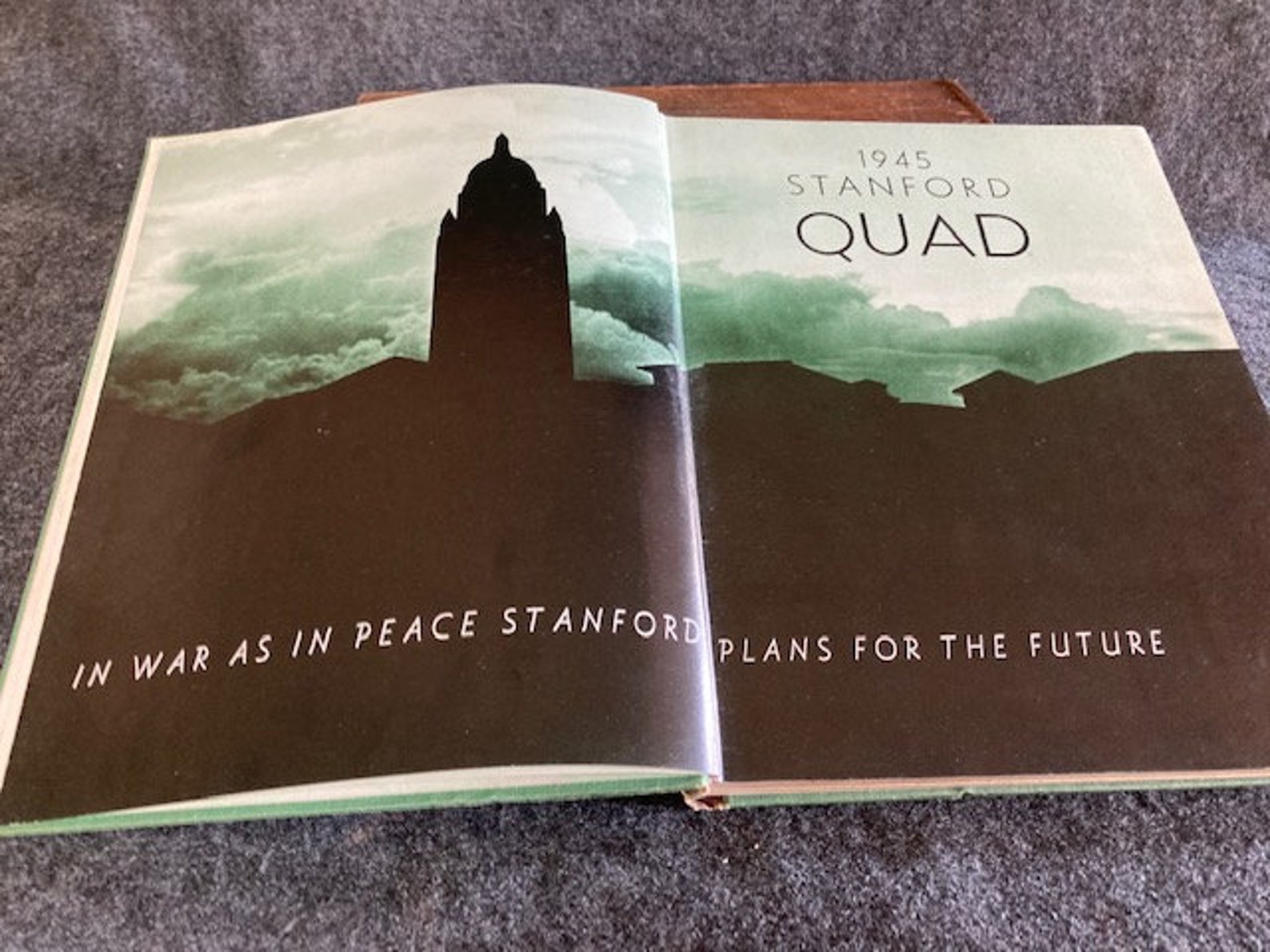 1945 Stanford University Quad Yearbook - Etsy