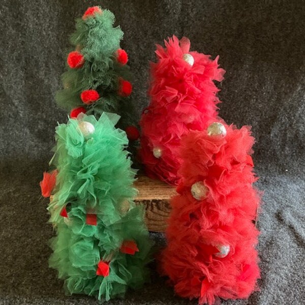 Tulle Christmas Tree - Etsy