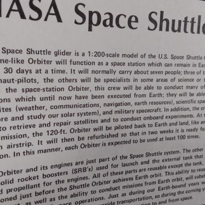 WHOA NASA Space Shuttle Glider Kits - Etsy