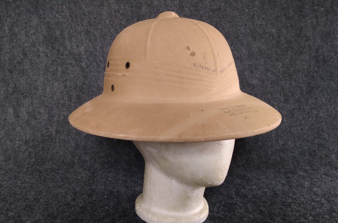 RARE White Sands Missile Range Pith Helmet - Etsy