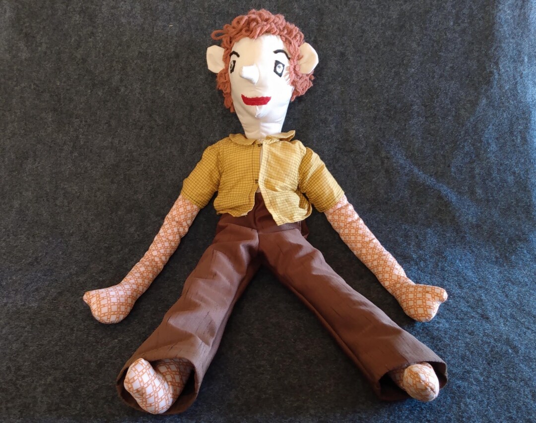 Vintage Yarn Haired Doll - Etsy