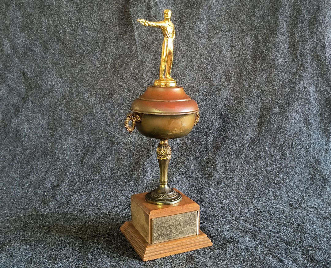 Whoa! 1950s Military Marksman Trophy - Etsy