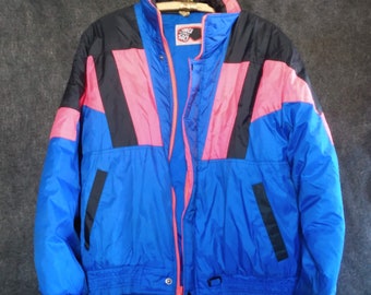 Neon Ski Jacket - Etsy