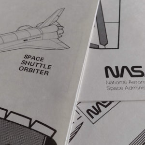 WHOA NASA Space Shuttle Glider Kits - Etsy