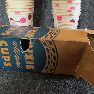 WHOA Original Baskin-robbins Dixie Cups - Etsy