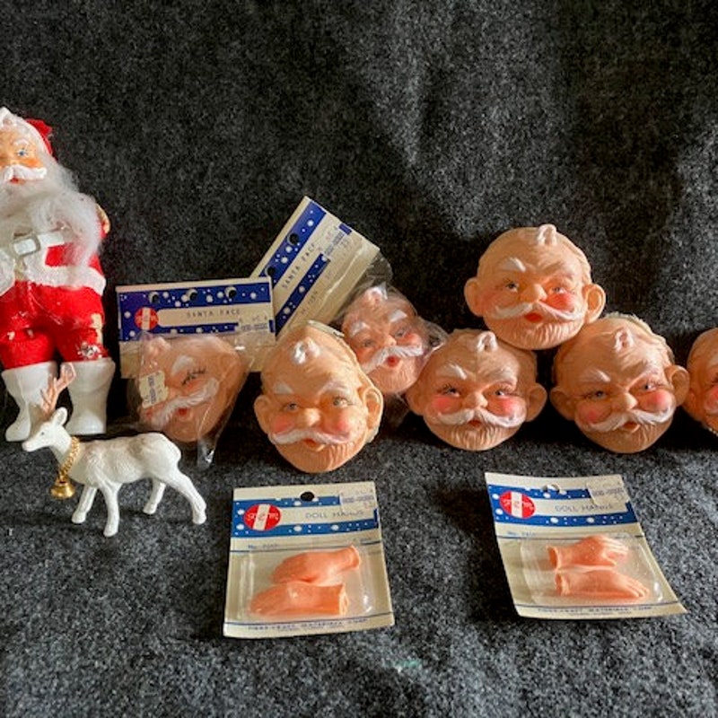 Santa Face - Etsy