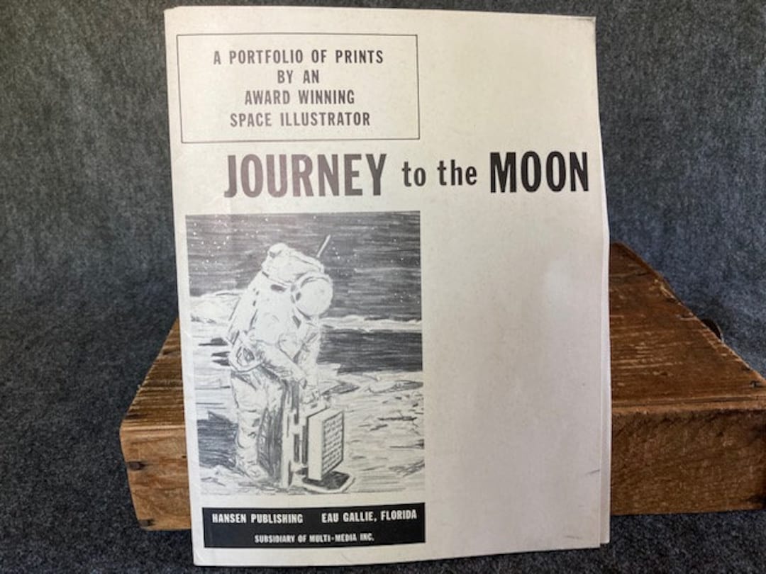 NASA Apollo II Mission Illustrations by Don Wiles From 1969 - Etsy