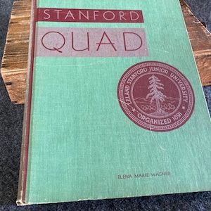 1945 Stanford University Quad Yearbook - Etsy