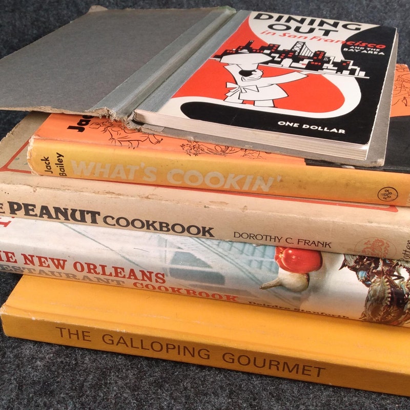 Vintage Cookbook Set - Etsy