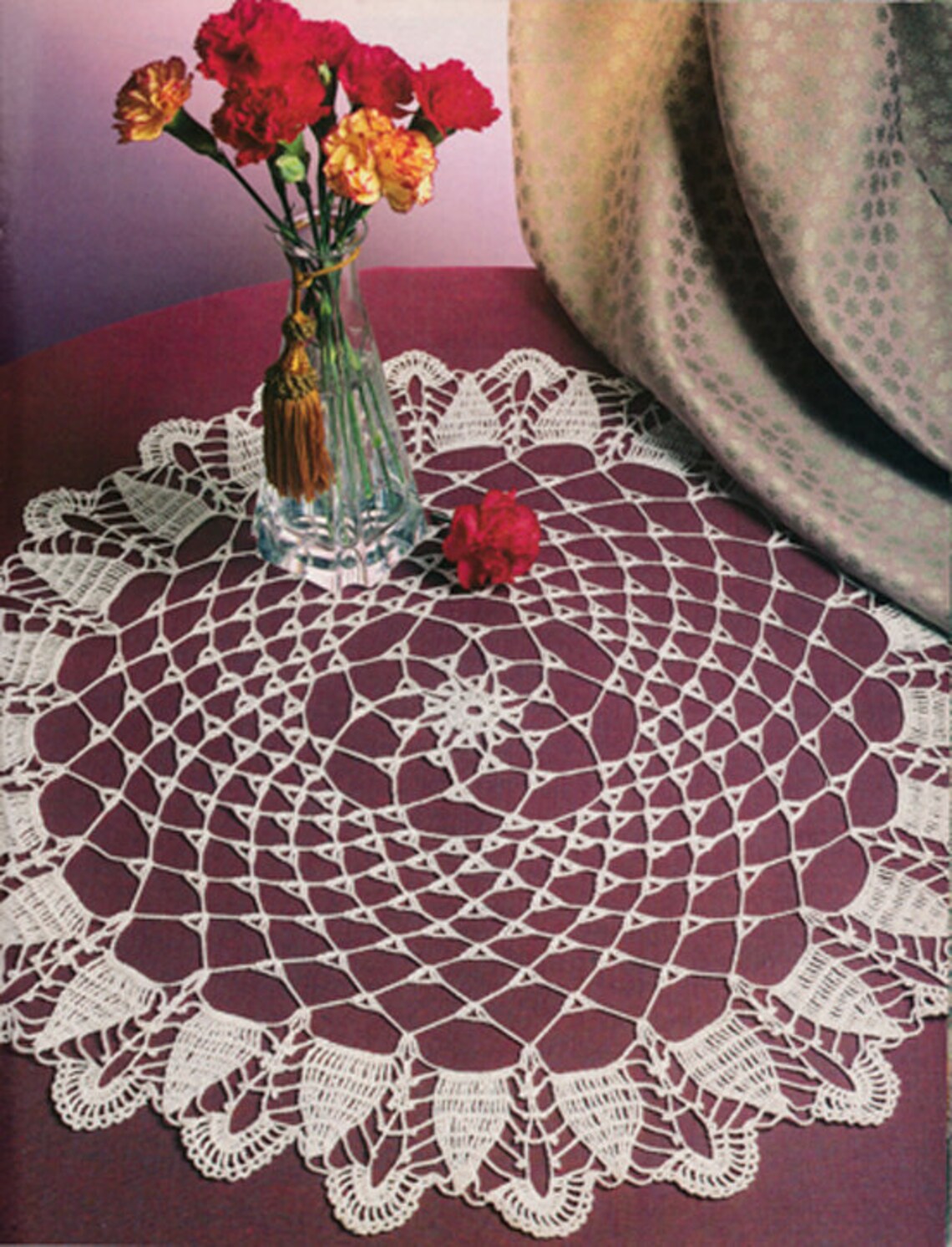 Crochet Doily Pattern PDF Digital Download - Etsy