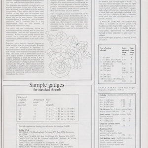 Geometric Filet Crochet Mat PDF Vintage Charted Crochet Pattern Digital ...