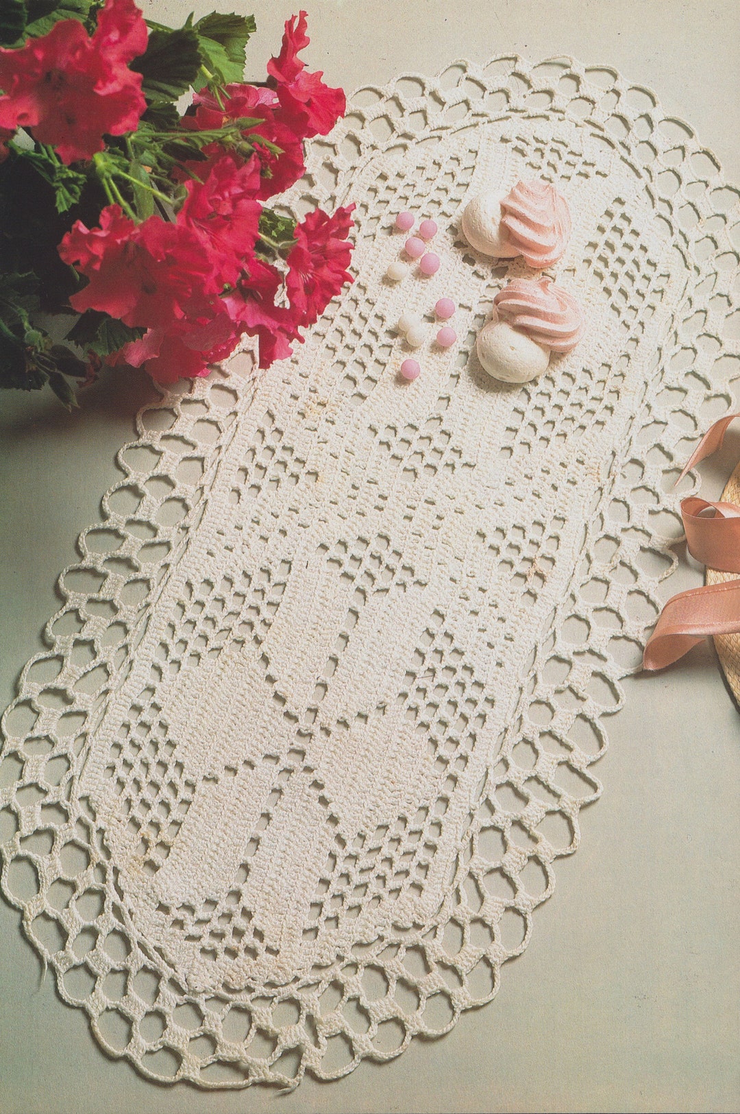 Star Duet Doily Mat PDF Digital Charted Crochet Pattern Download - Etsy