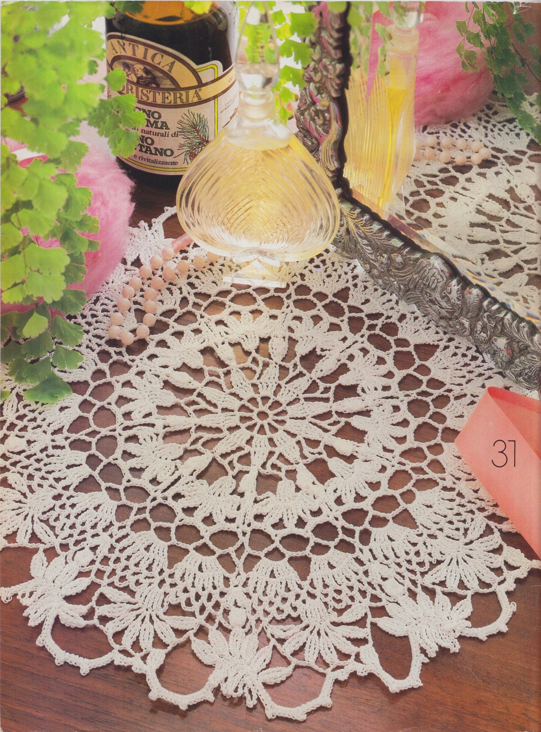 Floral Doily PDF Digital Charted Pattern - Etsy