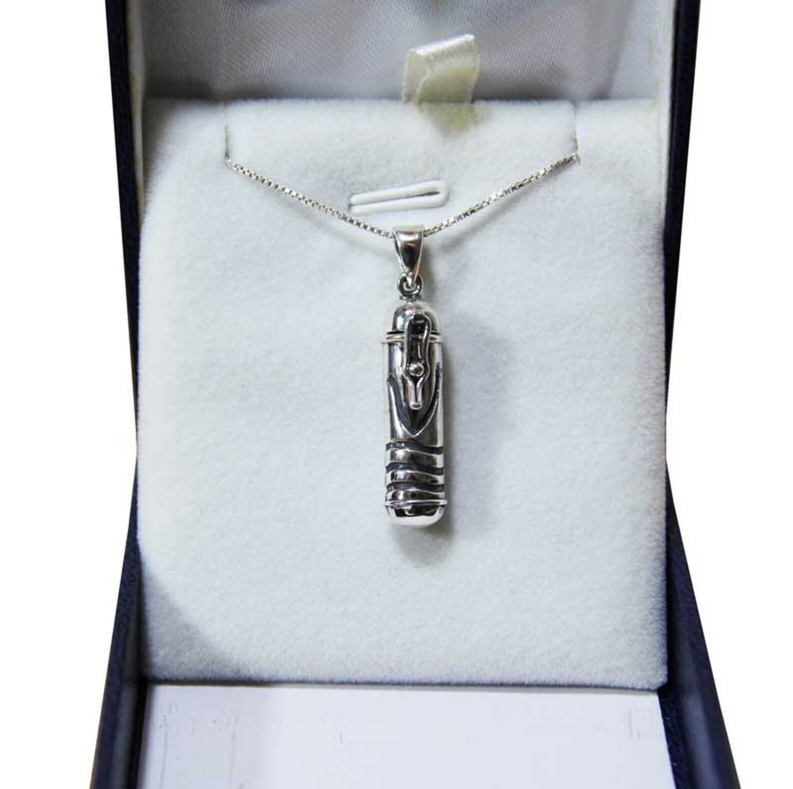 Silver 925 Shin Shaddai Symbol MEZUZAH Pendant. Come's - Etsy