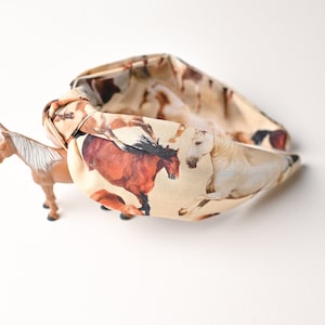 Horse Lover Gift Set Cowgirl Headband With Horses Headband for Women ...