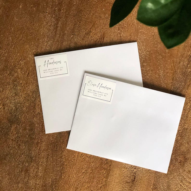 Editable Digital Address Label Template for Canva | 32 Labels per Page ...