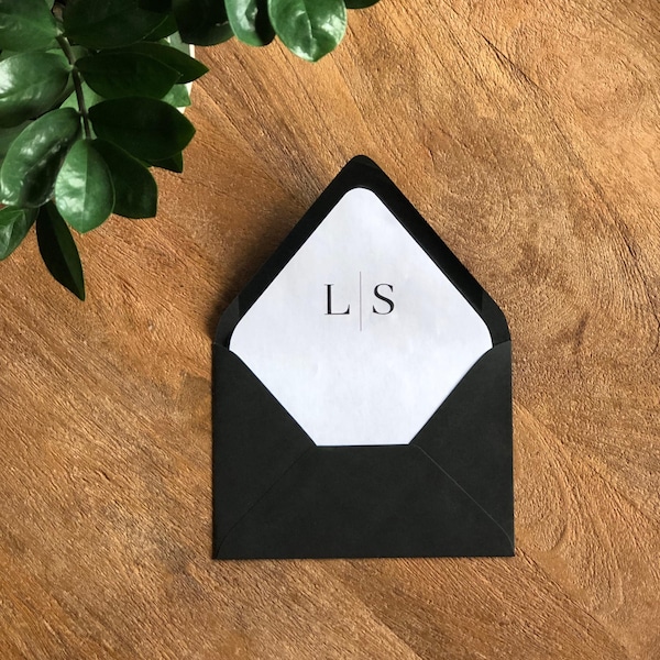 Custom Envelope Liners - Etsy