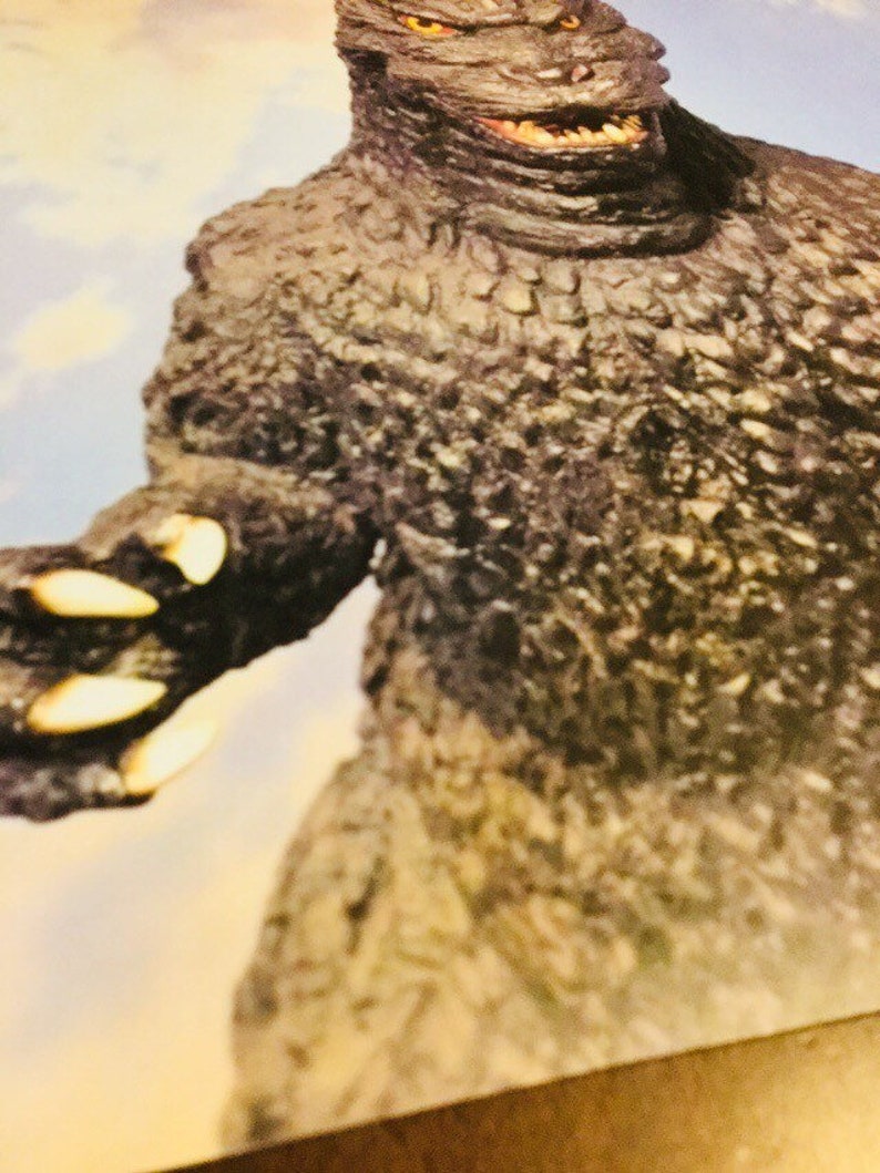 Giant Godzilla Refrigerator Magnet 100% Upcycled Materials Ook - Etsy