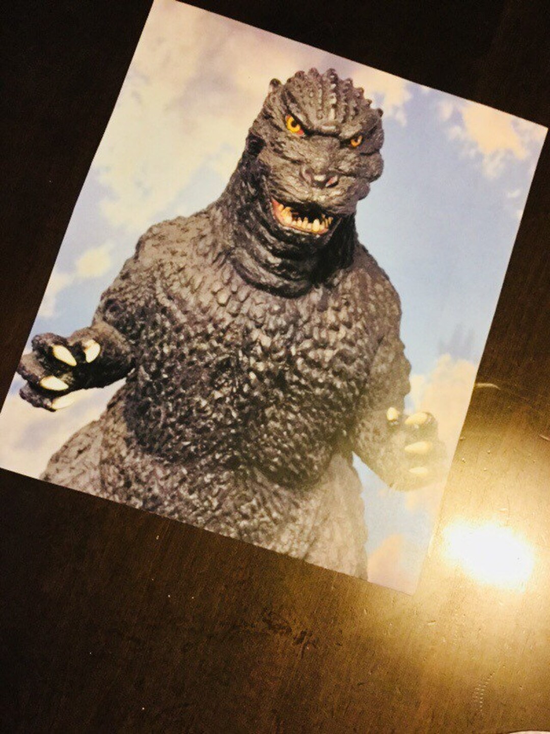Giant Godzilla Refrigerator Magnet 100% Upcycled Materials Ook - Etsy