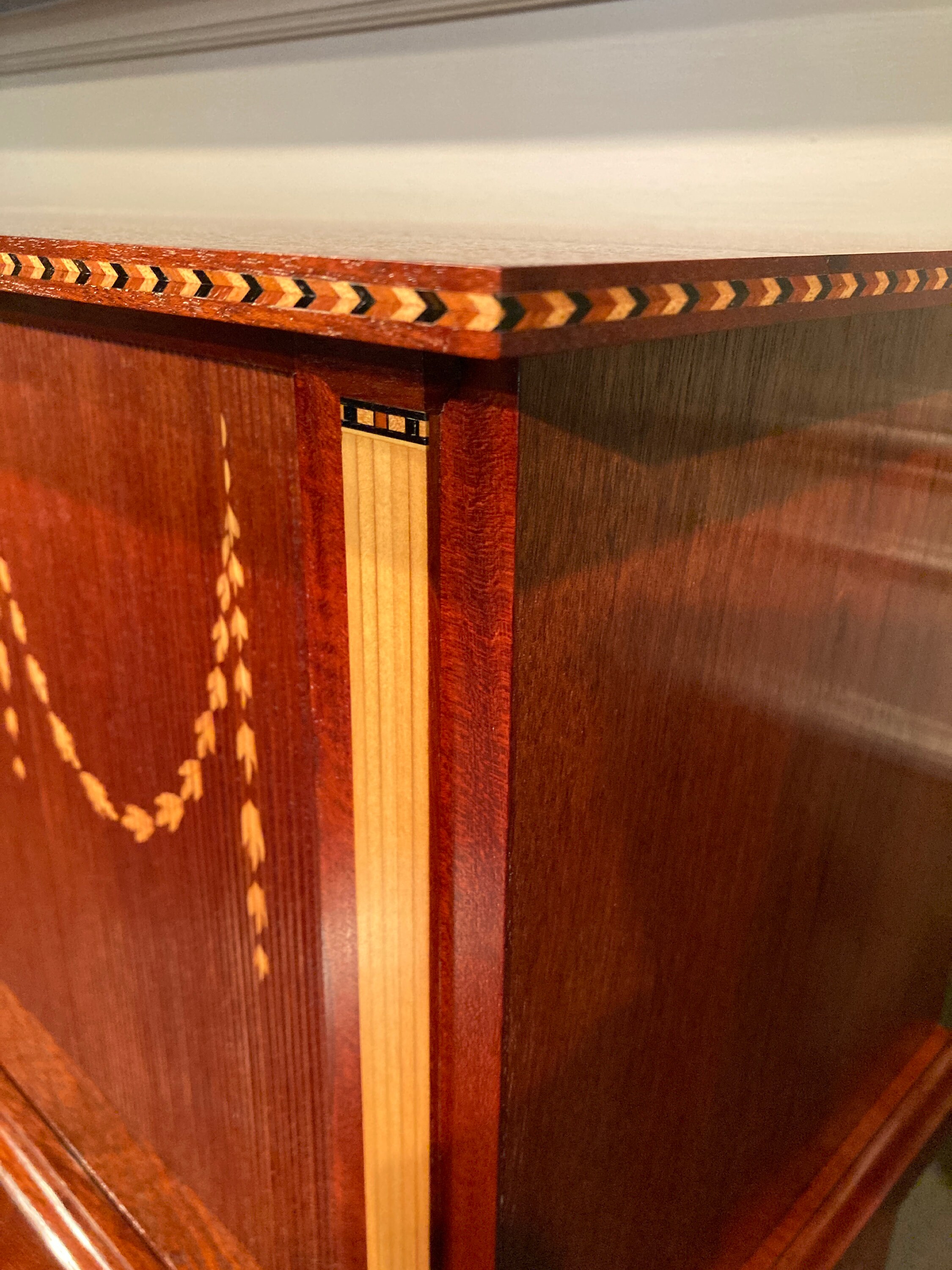 Lady's Tambour Writing Desk Secretary. - Etsy