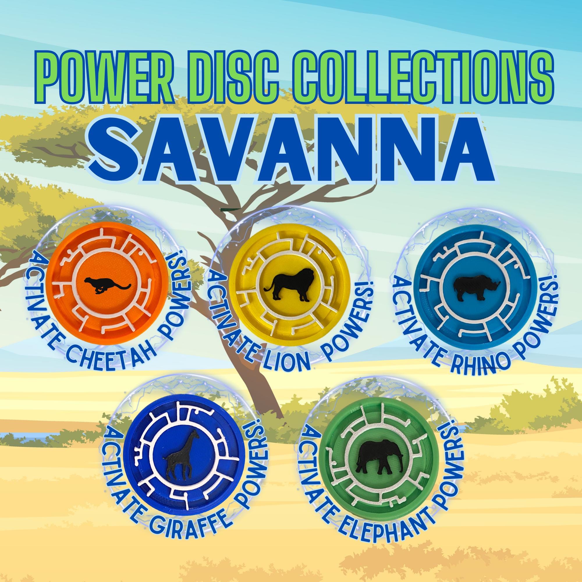 Wild Kratts Creature Inspired Power Disc Collections: 3 Dollar Shipping ...