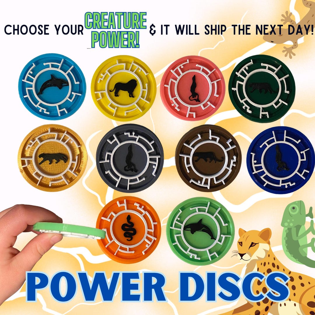 Wild Kratts Creature Powers Power Disc - Etsy